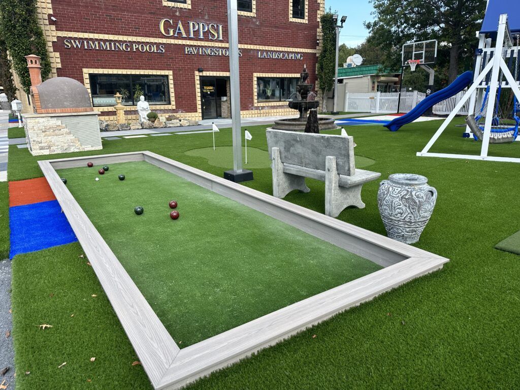 Synthetic Turf Bocce Court Construction - Gappsi Group