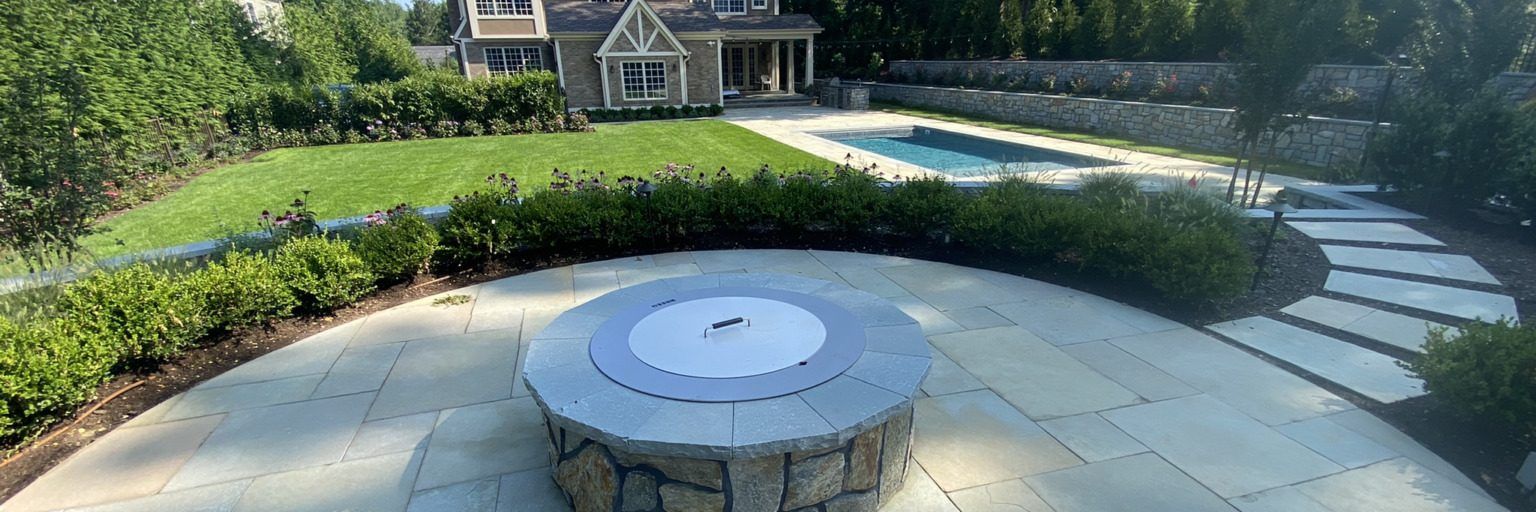 Gunite Pool Plandome Manor: Limestone Deck Pros & Cons