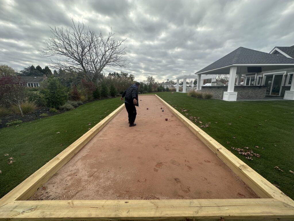Synthetic Turf Bocce Court Construction - Gappsi Group