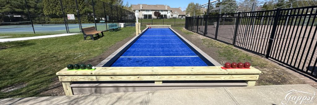 Stunning Custom Bocce Ball Court in Mt. Sinai, NY - Gappsi Group