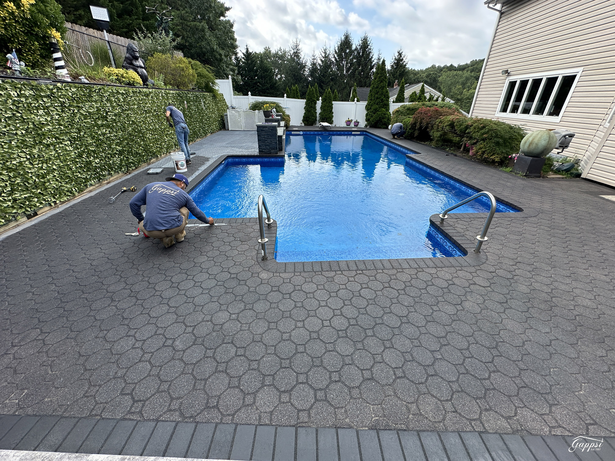 Paving Stone Sealing and Staining Gallery - Gappsi Group